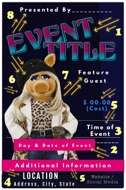What Should Be On A Flyer? | Lady Flava News