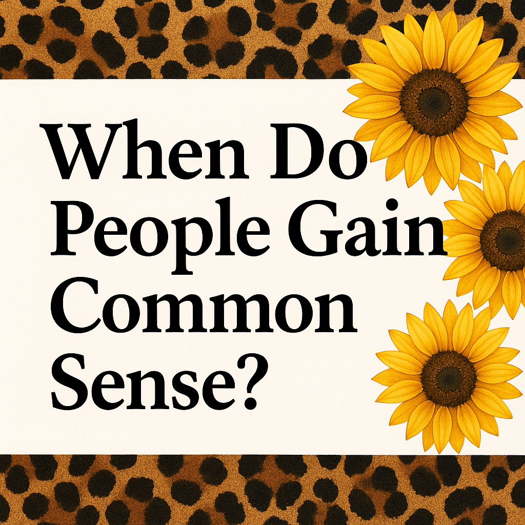 Life|65|Common Sense – Lady Flava News