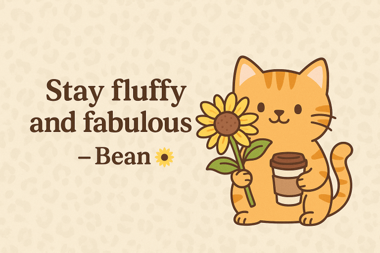 Beanism|Vol.42|🐾 Bean the Cat Chronicles – Lady Flava News