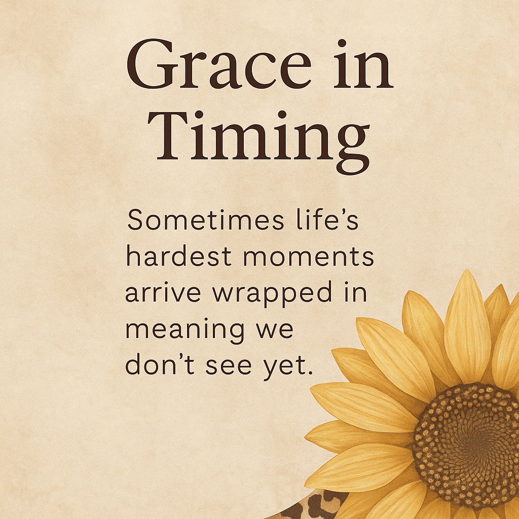 Life|💭 Grace in Timing – Lady Flava News