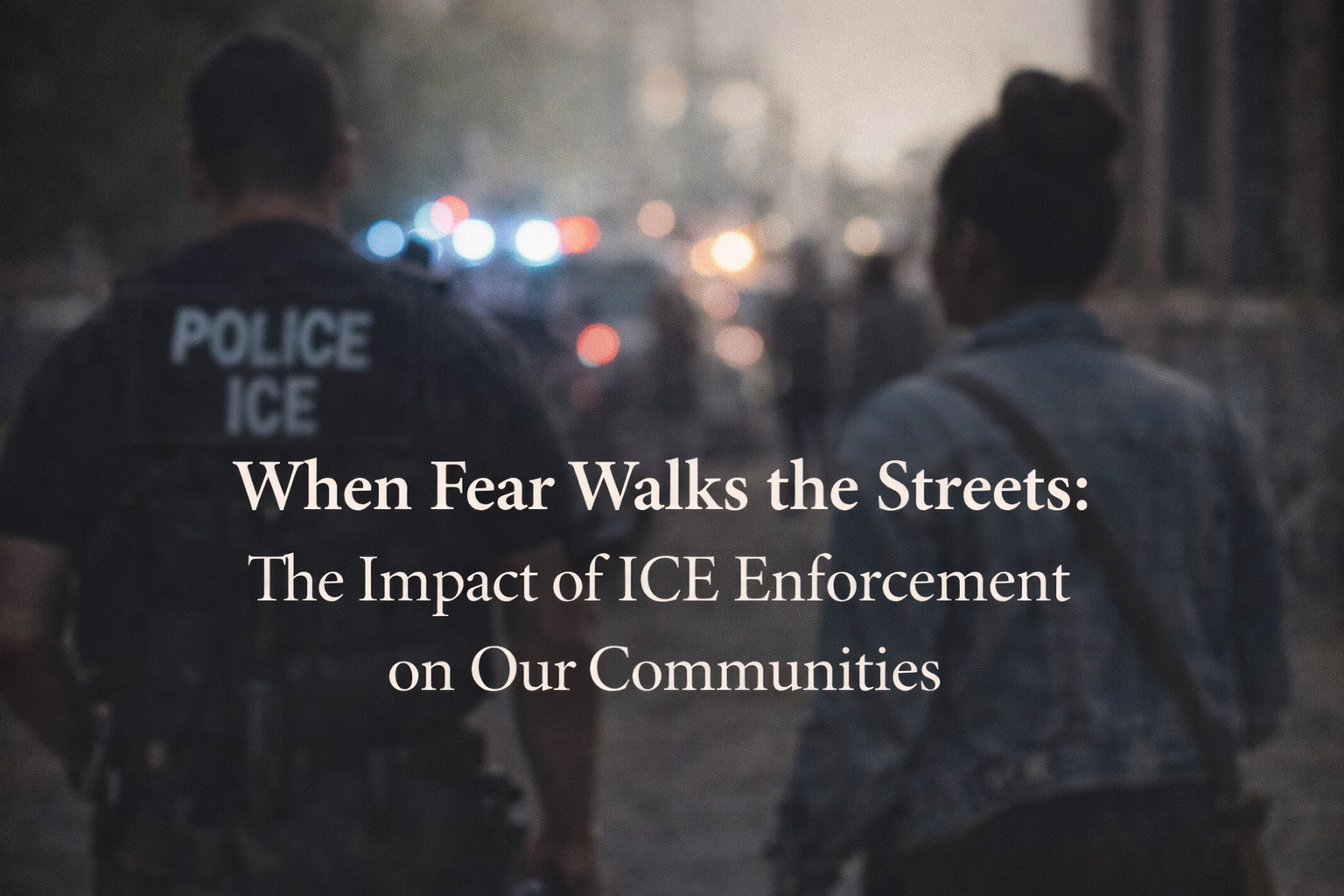 RealTalk|The Impact of ICE Enforcement on Our Communities – Lady Flava News
