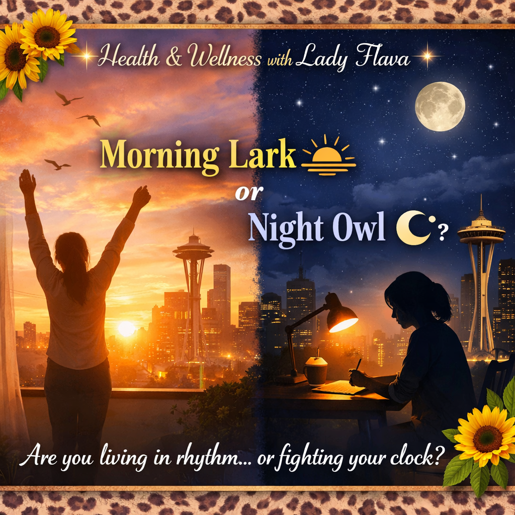 H&W|🌅 Morning Larks vs 🌙 Night Owls – Lady Flava News